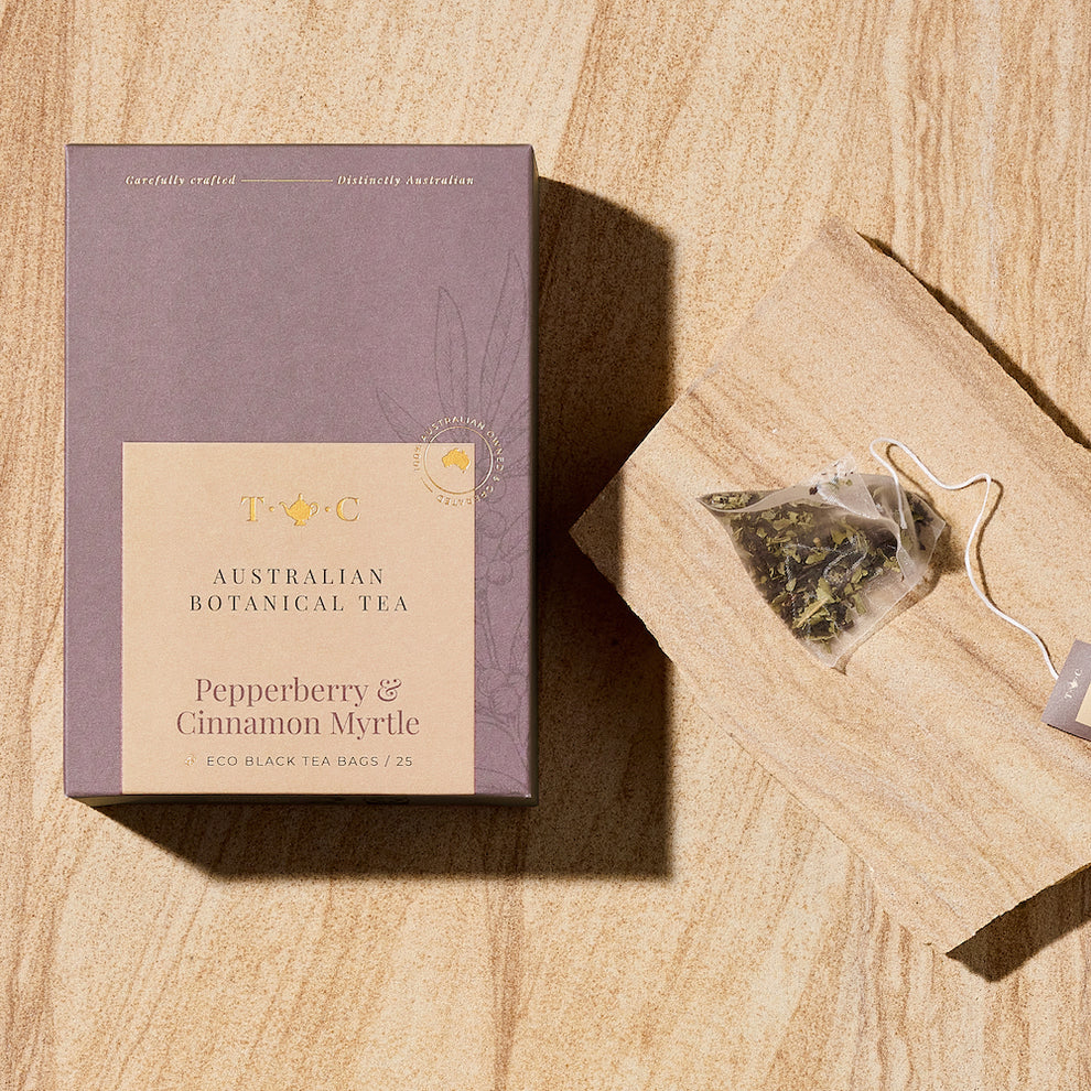 Pepperberry & Cinnamon Myrtle Tea | Buy Australian Tea Online – The Tea ...