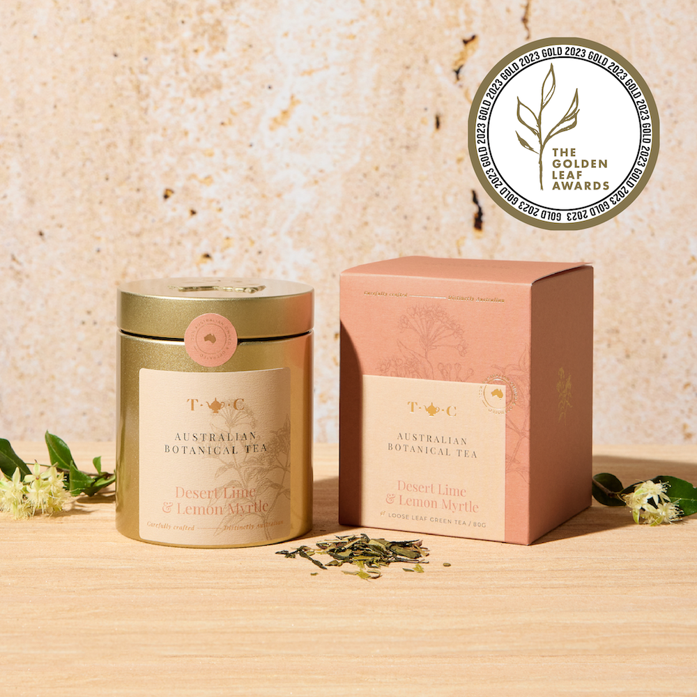 Desert Lime & Lemon Myrtle Tea | Buy Australian Tea Online – The Tea Centre