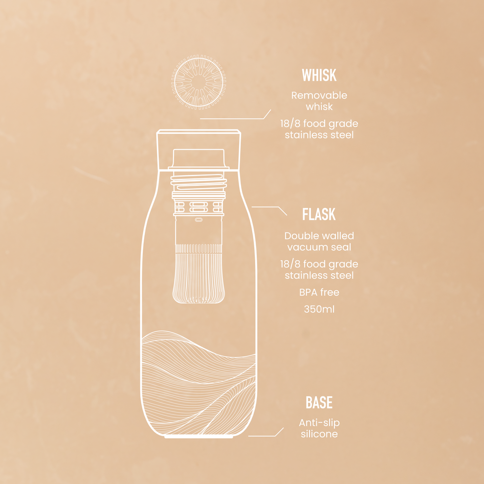 Leaf Matcha Whisk Flask | Buy Matcha Accessories Online – The Tea Centre