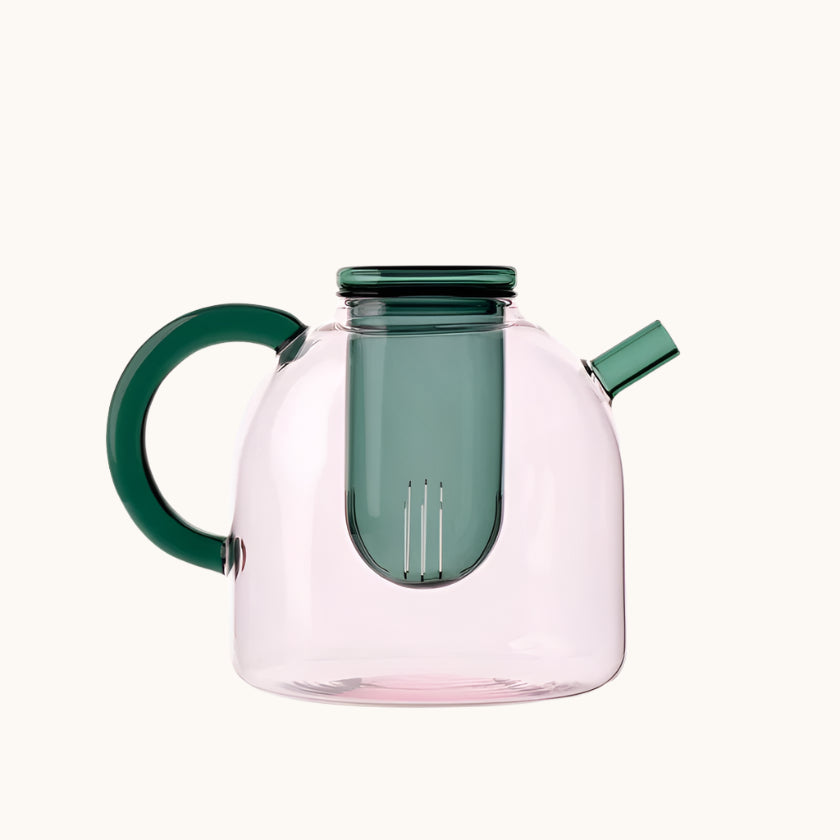 Glass Tea Brewer Pot | Buy Colourful Glass Teawares Online – The Tea Centre